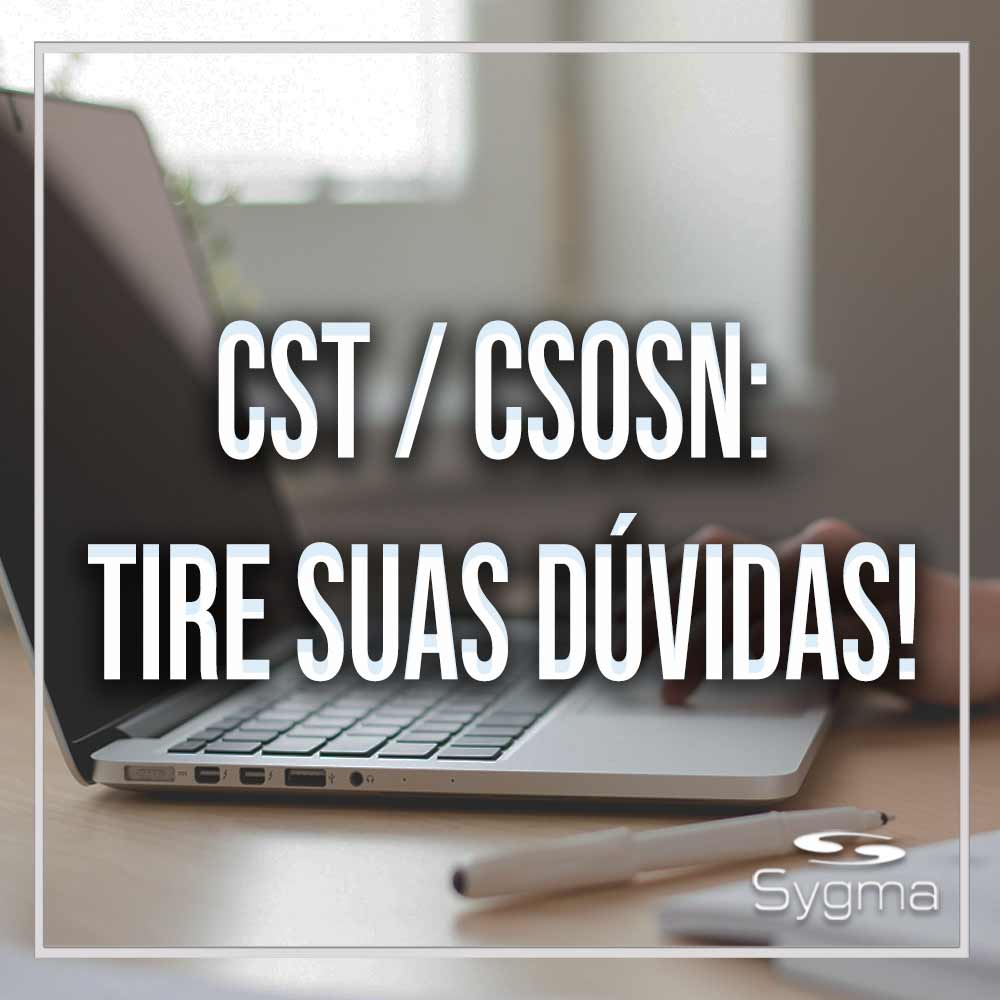 Tabela de CST completa e correlação com Tabela CSOSN